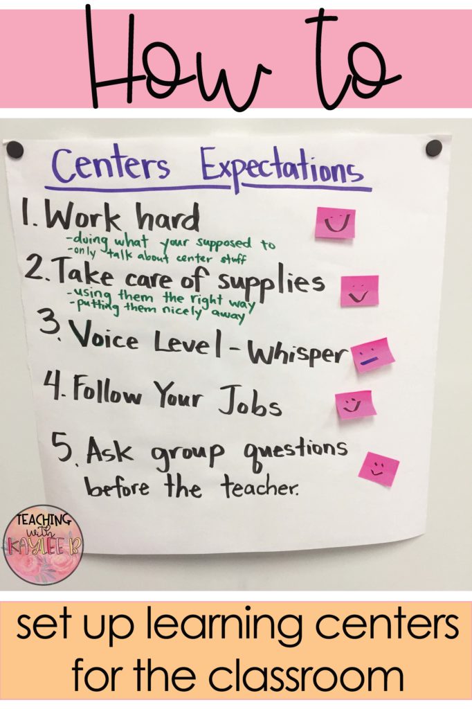 Set Up Learning Centers in the Classroom - Teaching with Kaylee B Set Up Learning Centers in the Classroom - Teaching with Kaylee B