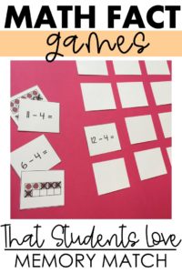 Games with Math Facts that Students Love - Teaching with Kaylee B