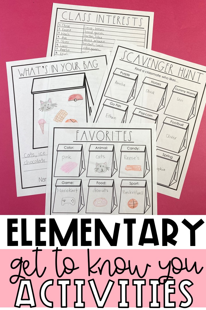 10 First Day of School Activities to Make Your Students Excited for the ...