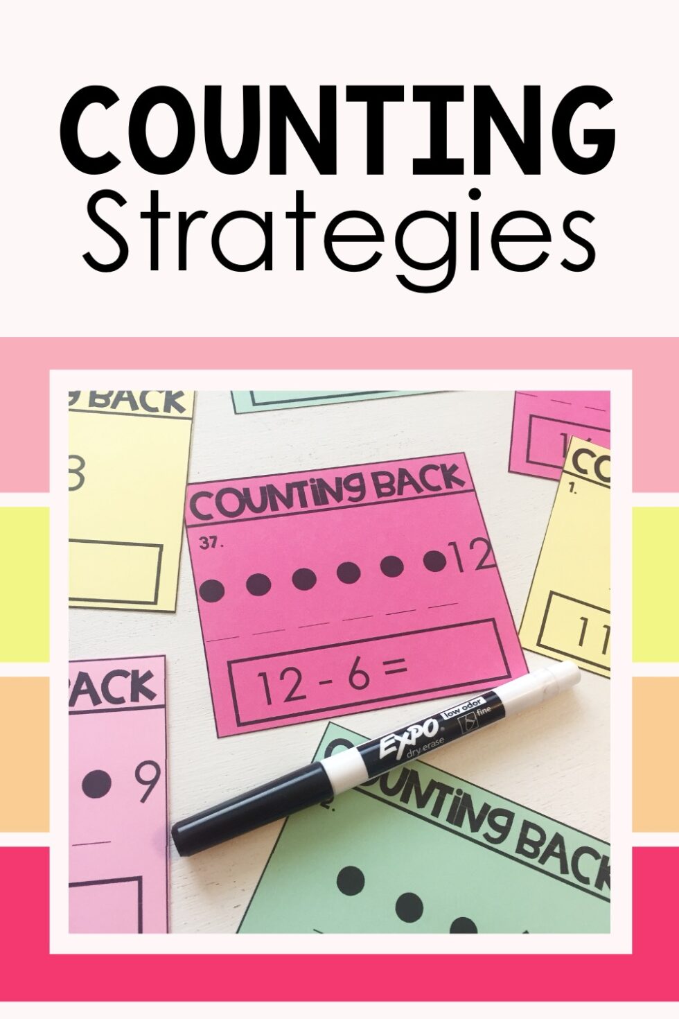 The 3 Stages of Math Fact Mastery - Teaching with Kaylee B