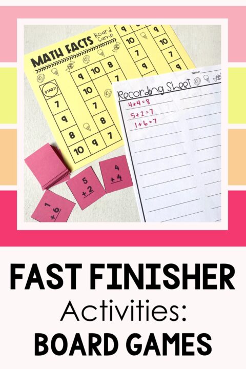 12 Fast Finishers Activities That Are So Fun - Teaching with Kaylee B
