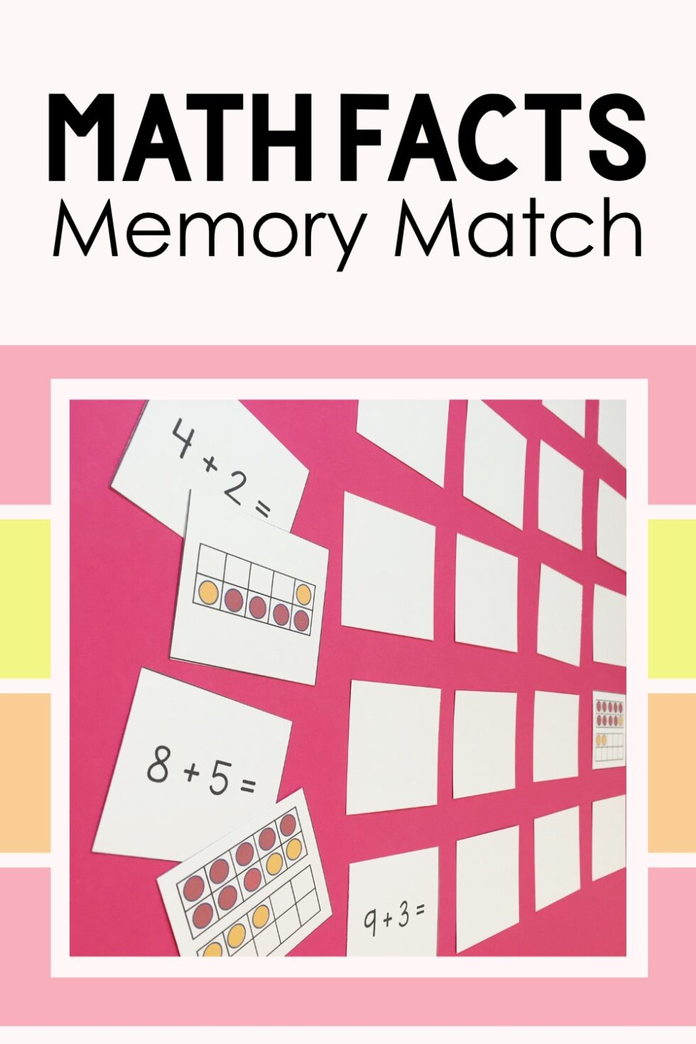 The Best 9 Games for Practicing Math Facts - Teaching with Kaylee B