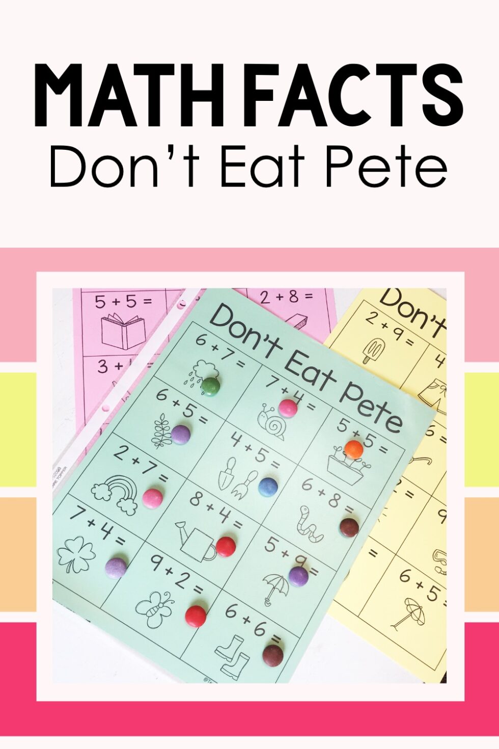 The Best 9 Games for Practicing Math Facts - Teaching with Kaylee B