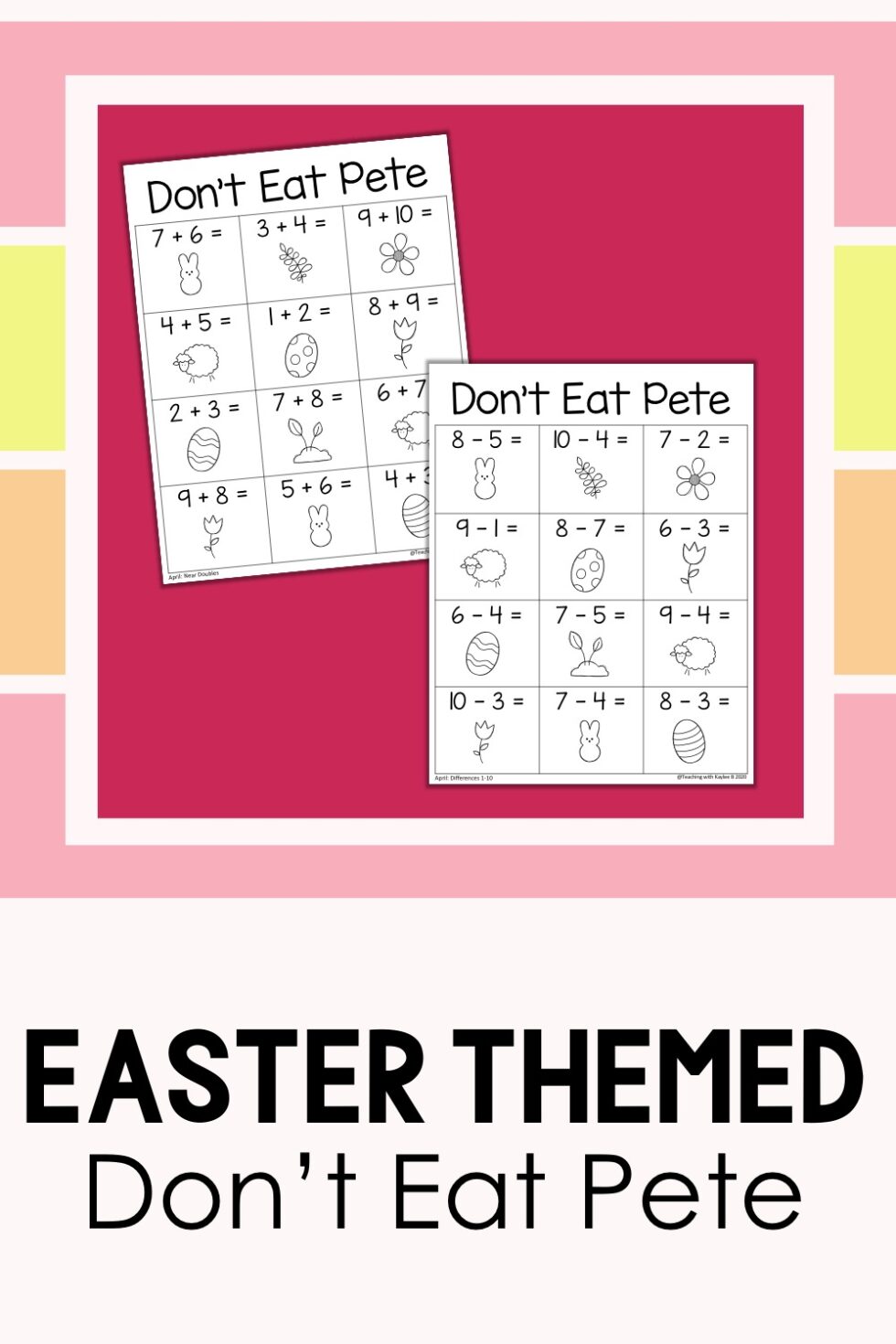 6 Easter Math Worksheets and Activities to Engage Your Students ...