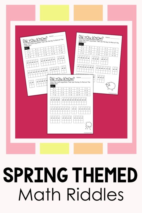 6 Easter Math Worksheets and Activities to Engage Your Students ...
