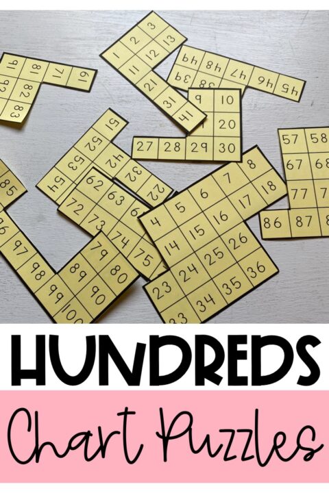 7 Hundreds Chart Printable Blank Activities to Help Students Build ...