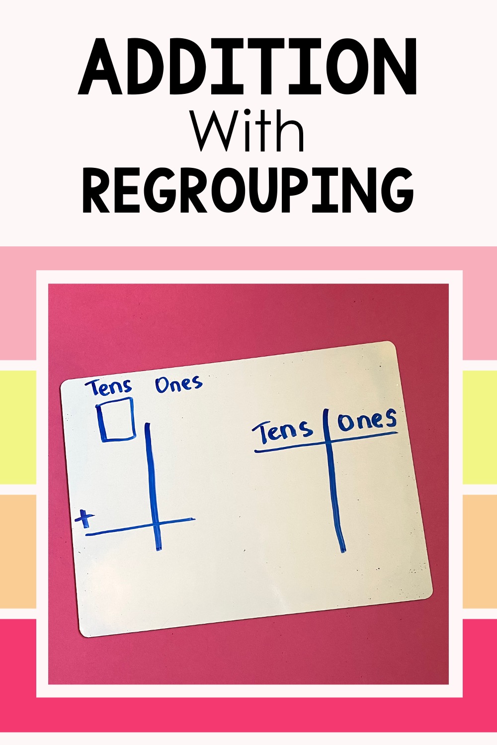 How to Best Teach Addition With Regrouping - Teaching with Kaylee B