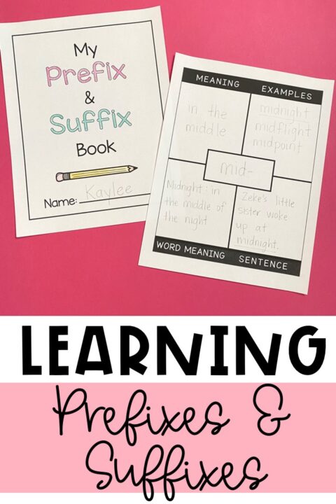 How to Teach Prefixes and Suffixes to 2nd Graders - Teaching with Kaylee B