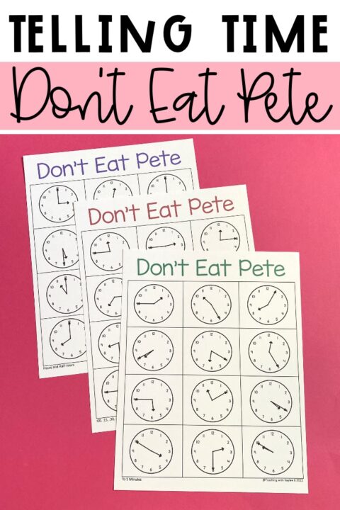 5 Telling the Time Activities to Help Your Students Understand Analog ...