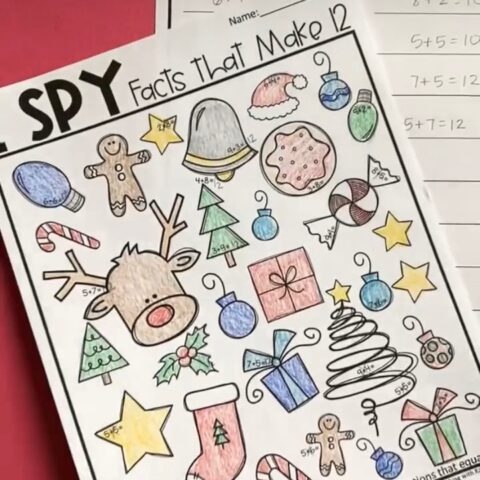 5 Math Christmas Activities Perfect for 2nd Grade - Teaching with Kaylee B