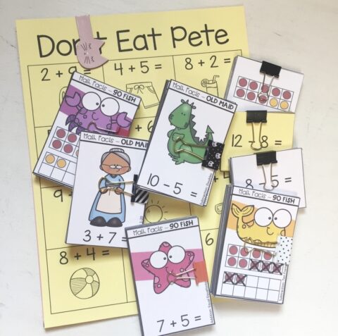 5 Ideas for Math Centers That Will Increase Math Fact Fluency ...