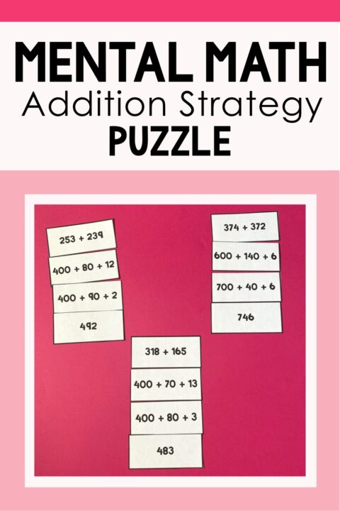 Mental Math Addition Practice: How to Actually Get 2nd Grade Students ...