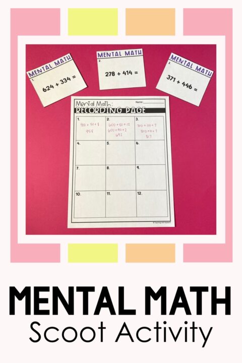 Mental Math Addition Practice: How to Actually Get 2nd Grade Students ...