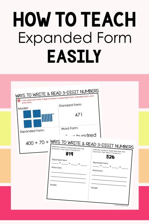 Mastering Place Value Expanded Form: Effective Tips for Teaching 2nd ...