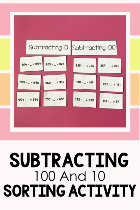 How to Subtract 3-Digit Numbers on an Open Number Line - Teaching with ...