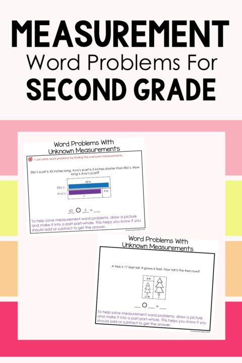 Measurement Word Problems: 3 Lessons You Need to Teach With Word ...