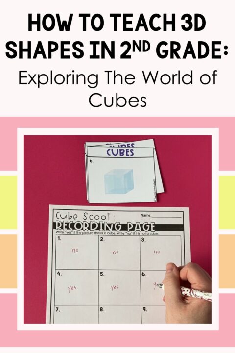 How to Teach 3D Shapes in 2nd Grade: Exploring the World of Cubes ...