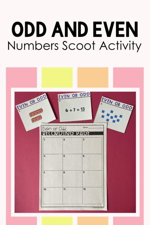 Odd and Even Numbers: Help 2nd Grade Students Spot Patterns in Numbers ...