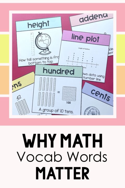 Why Math Vocabulary Words Matter & How to Help 2nd Graders Master Them ...