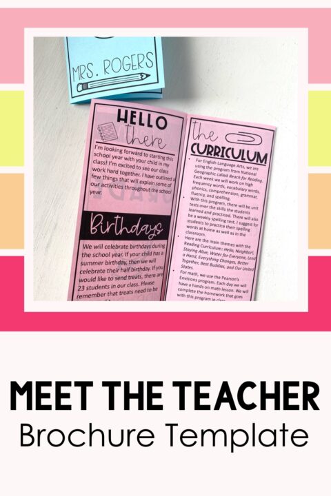 9 Must-Have Sections for a Perfect Meet the Teacher Flyer - Teaching ...