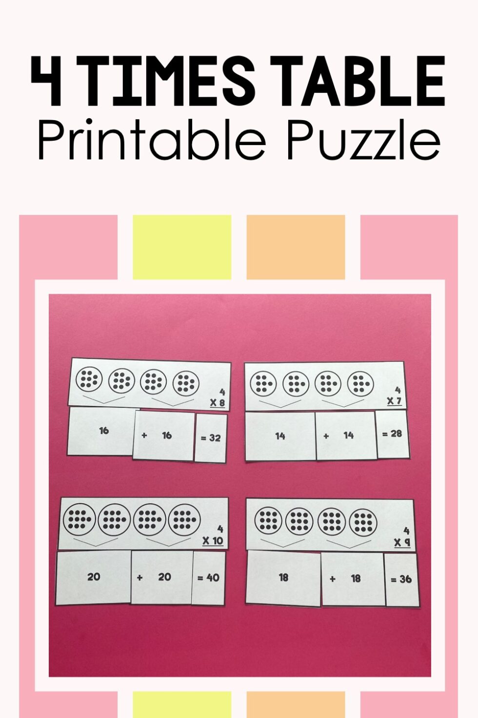 The 4s times table trick that makes multiplication facts of 4 easy ...